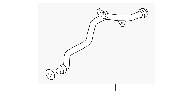 06E-121-065-N - Connector Tube 2011-2015 Volkswagen Touareg ...