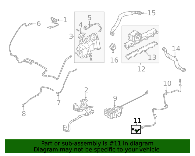 2020-2023 Land Rover Vacuum Hose Connector LR121354 | Sacramento Land ...