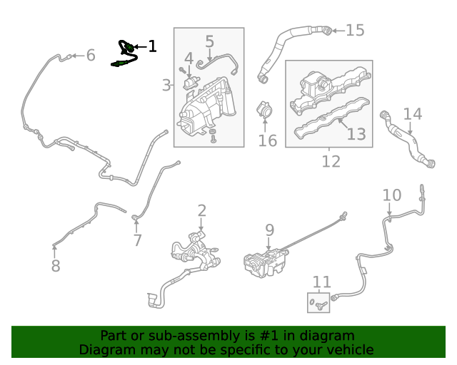 2019-2024 Land Rover Oxygen Sensor LR122058 | OEM Parts Online
