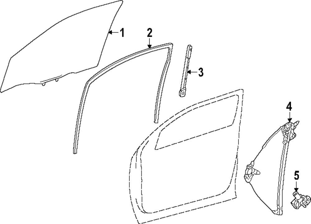 67404-60140 - 2024 Toyota Land Cruiser - Guide Channel | Toyota Parts ...