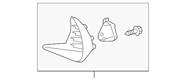 2017-2020 Lexus Lower Grille 53141-53020 | OEM Vehicle Parts