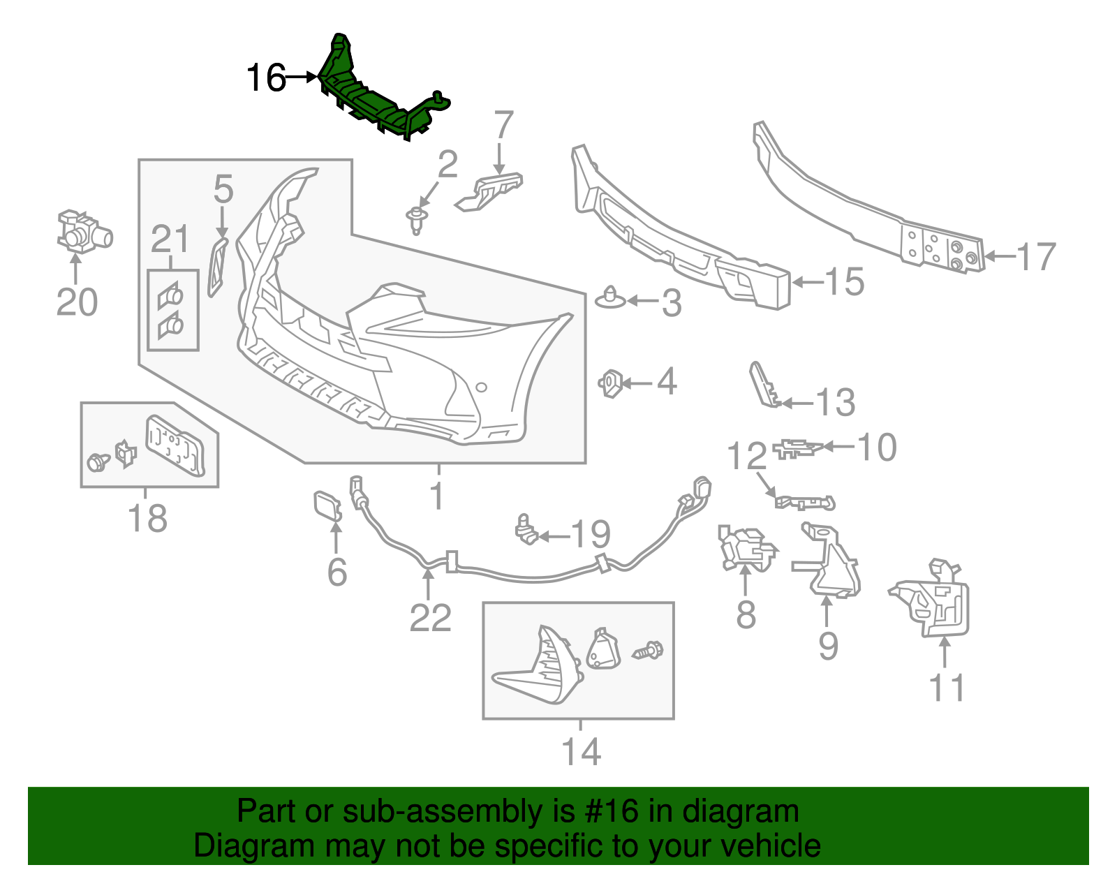 52143-53030 - 2017-2020 Lexus - Mount Plate | My L Parts