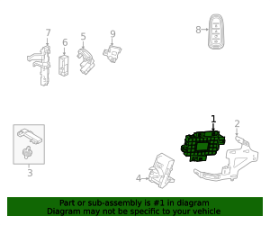 2018-2019 Ford Control Module JU5Z-15604-BB | QuirkParts