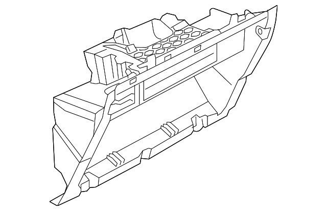2018-2021 Volkswagen Glove Box Frame 3CN-857-114-82V | QuirkParts