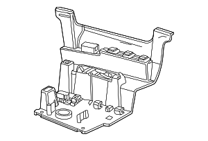 Rear Closure Hands Free Module Bracket 87813950 GM | GMPartsDirect.com