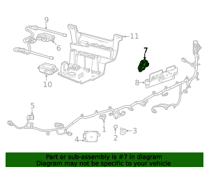 2021-2023 GM Trailer Tire Pressure Indicator Module 84905680 ...