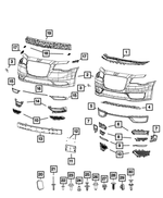 Front Bumper and Fascia for 2021 Chrysler 300 | Mopar eStore