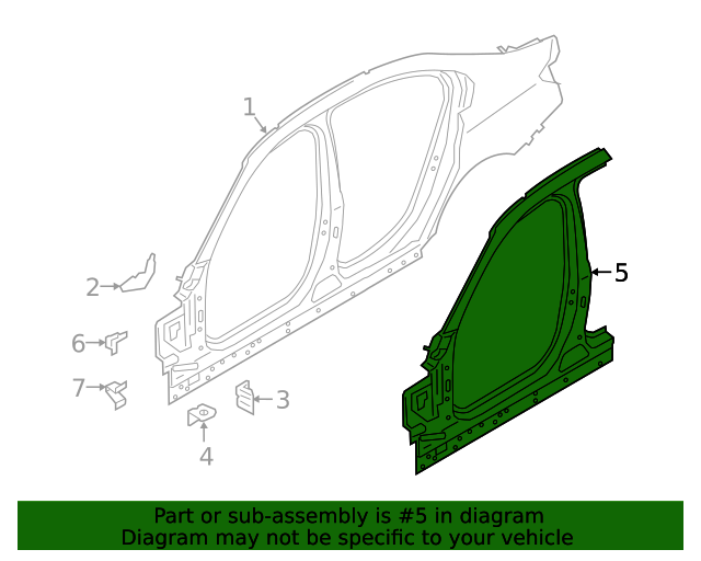 Genuine BMW 41-00-7-493-259 | Aperture Panel | FREE Shipping on Most ...