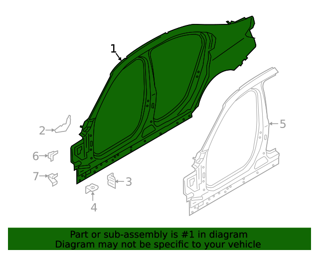 41007487372 - 2019-2024 BMW Uniside Assembly (41-00-7-487-372) | BMW of ...