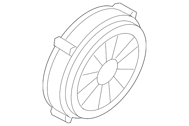 2017-2024 Porsche Front Dr Speaker 971-035-454-E | OEM Parts Online