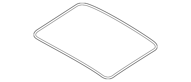 54-10-5-A26-175 - Glass Weather-Strip - 2021-2025 BMW | BMW Parts Exchange