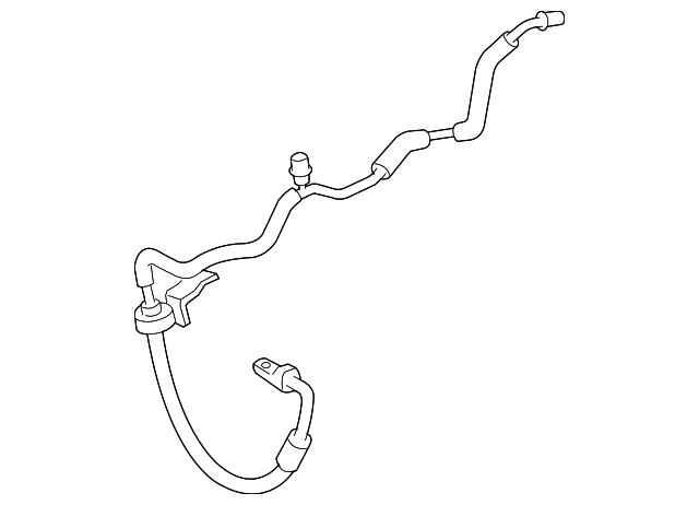 2006-2007 Toyota Highlander Suction Hose 88704-48070 | Toyota Parts Center