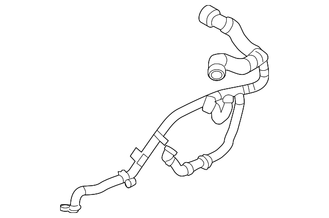 Genuine OEM Upper Hose Part# LR112850 Fits 2019-2020 Land Rover Range ...