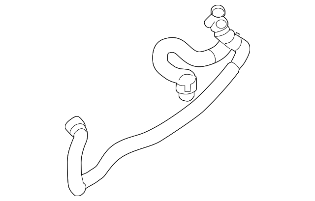 Genuine OEM Inter-Cooler Hose Part# LR112851 Fits 2018-2020 Land Rover ...