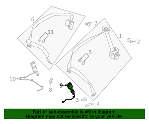 Genuine OEM Buckle | 247-860-04-04-9051 | Fits Select 2021-2023 ...