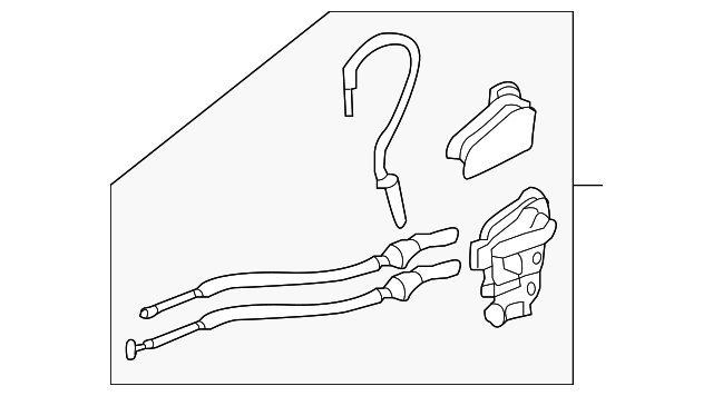 2013-2019 Hyundai Latch Assembly 81310-2W010 | OEM Parts Online