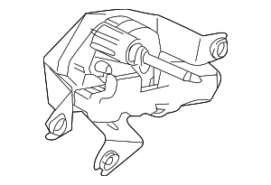 2009-2014 Nissan Wiper Motor 28710-1FA0A | TascaParts.com