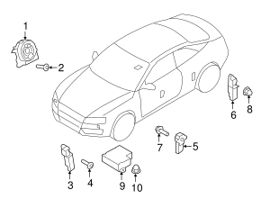 N-101-961-03 - FRONT Impact Sensor Bolt 2008-2024 Audi | Audi Parts Store