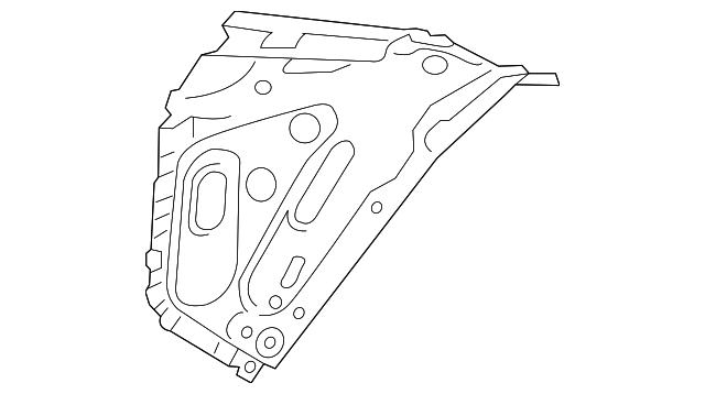 2018-2023 Toyota Camry Quarter Panel Extension 61735-06160 | Toyota ...