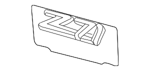 2000-2007 GM Pickup Box Side Rear Z71 Offroad Decal 15779676 GM ...