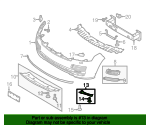 2013-2017 Land Rover Range Rover Air Deflector LR046703 | OEM Euro Parts