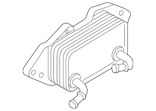 2010-2018 Porsche Oil Cooler 948-107-281-22 | Gaudin Porsche Parts
