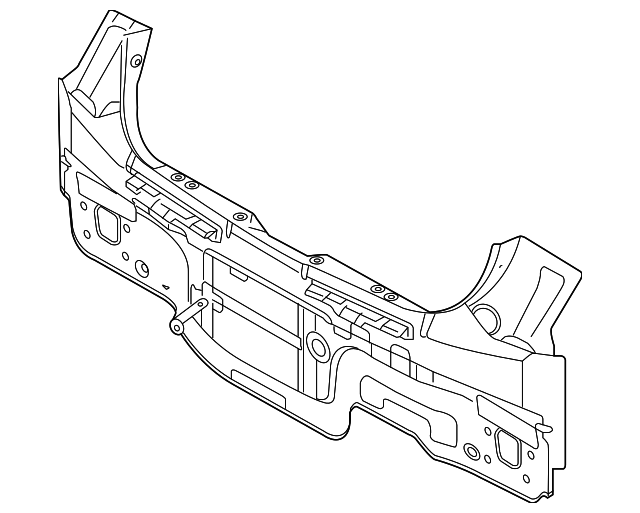 2012-2017 Kia Rio Rear Body Panel 69100-1W200-DS | Kia Parts Fast