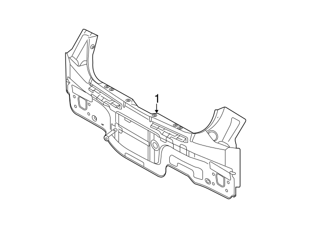2012-2017 Kia Rio Rear Body Panel 69100-1W200-DS | Kia Parts Fast