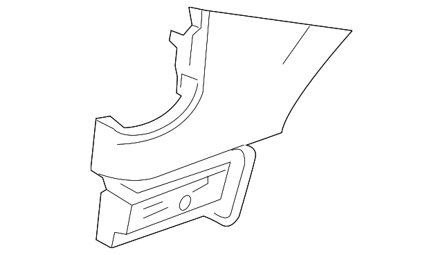 2013-2021 Nissan NV200 Lower Extension G8116-3LMMC | Nissan Parts Plus