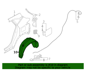 2021-2022 Kia Seltos Splash Shield 86822-Q5000 | OEM Parts Online