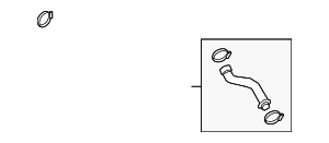 2019-2023 Porsche Cayenne Inter-Cooler Hose PAB-145-737-10 | Porsche Marin