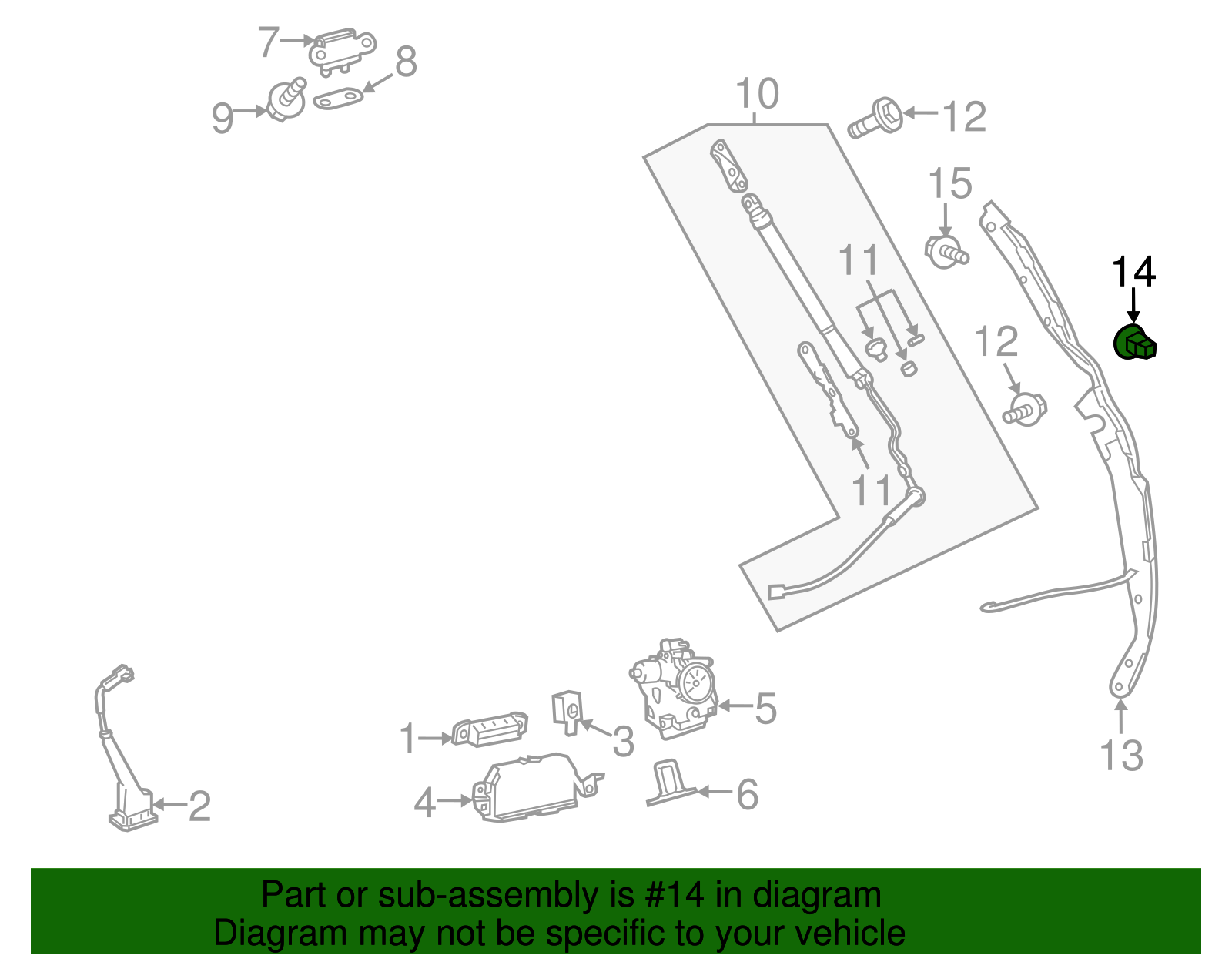 Genuine Toyota Object Sensor Grommet part# 90189-05051 for 2013-2024 ...