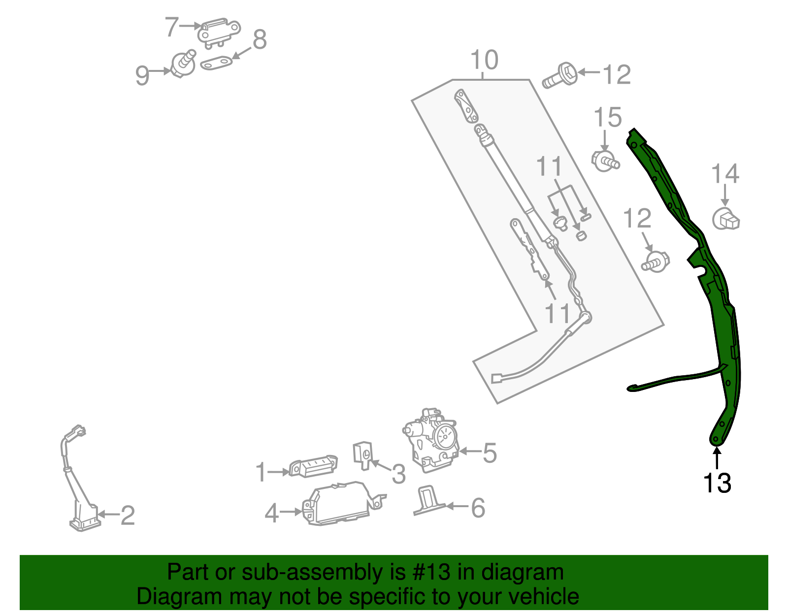 Genuine Toyota Sensor part# 84280-0R010 for 2013-2018 Toyota RAV4 ...