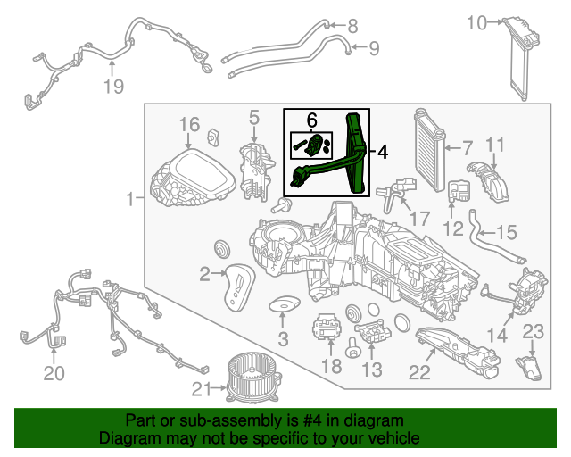 2011-2016 Ford Evaporator Core BC3Z-19860-G | OEM Parts Online