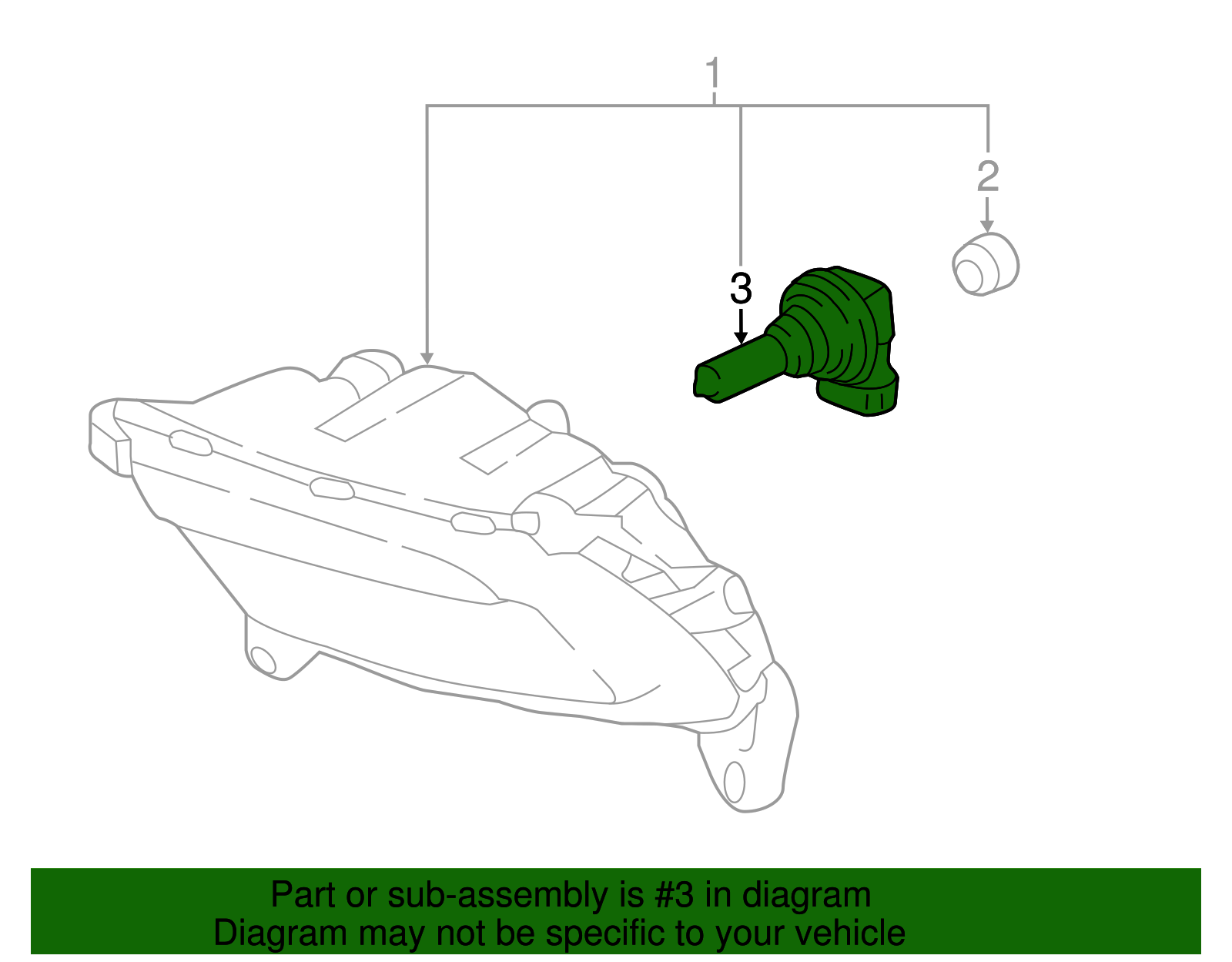 18649-35009L - Fog Lamp Bulb 2012-2021 Kia | Kia.Parts Store