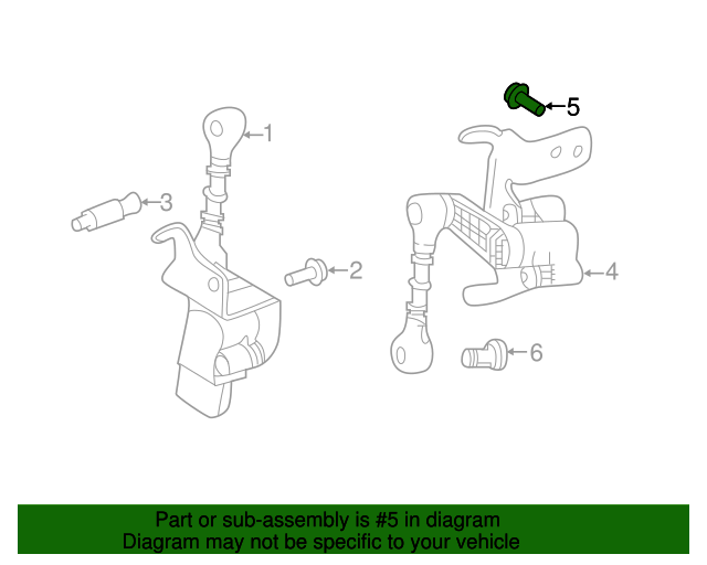 Genuine OEM Rear Shield Screw Part# RYP500190 Fits 2005-2023 Land Rover ...
