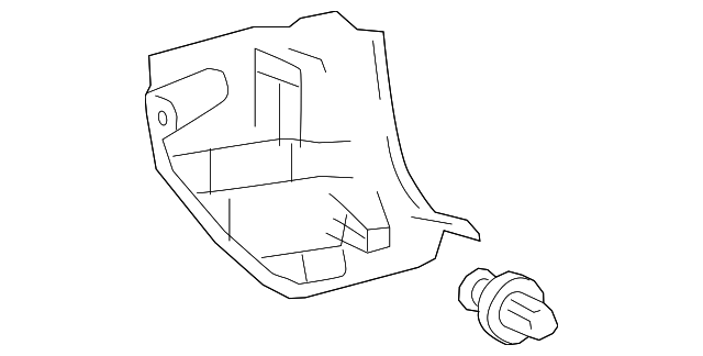 2018 Toyota C-HR Cowl Trim 62112-F4010-C0 | Toyota Parts Center