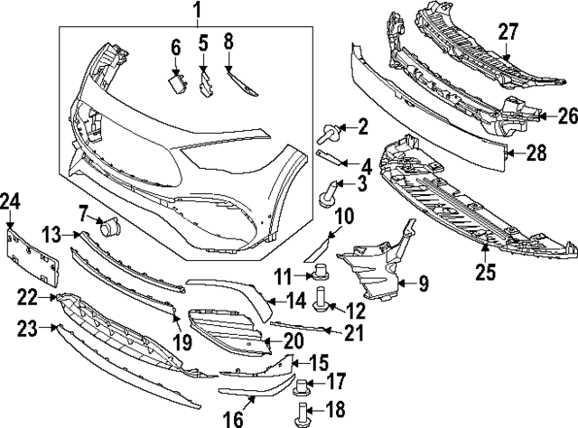 247-885-60-06 - Trim 2021-2023 Mercedes-Benz | Mercedes-Benz USA Parts