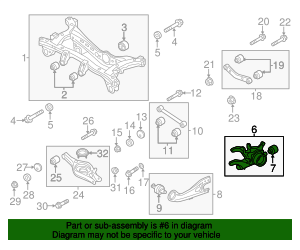 2011-2013 Kia Sportage Knuckle - Driver's Side (LH) 52720-3W100 ...