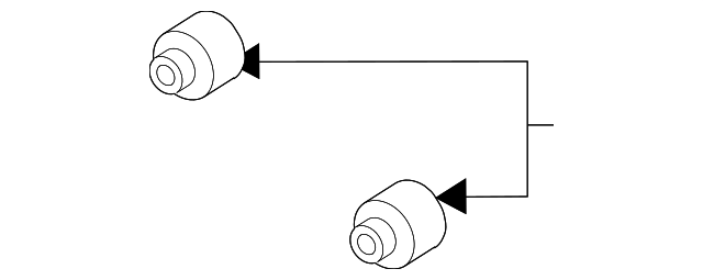 55118-2S100 - Upper Control Arm Bushing 2011-2016 Kia Sportage | Kia ...