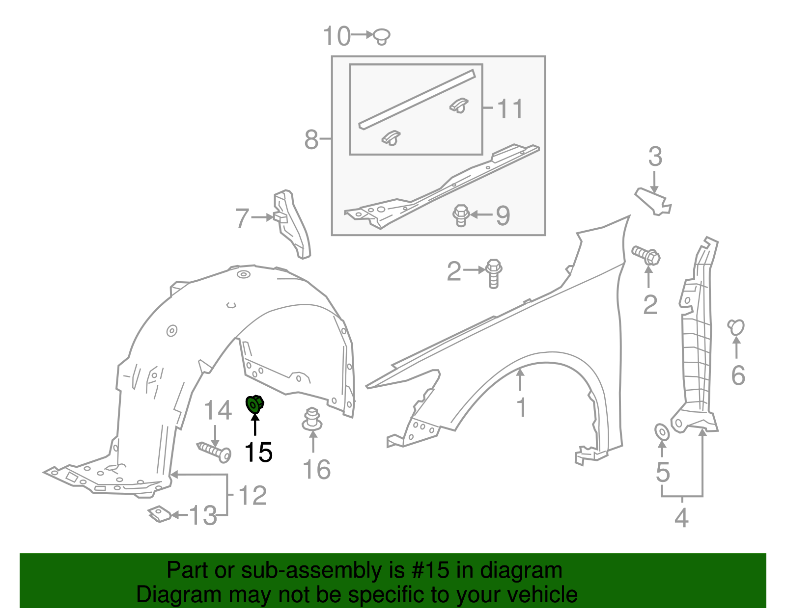 90682-SEA-003 - Clip Tapping Screw (5MM) - 2005-2021 Honda | Honda ...