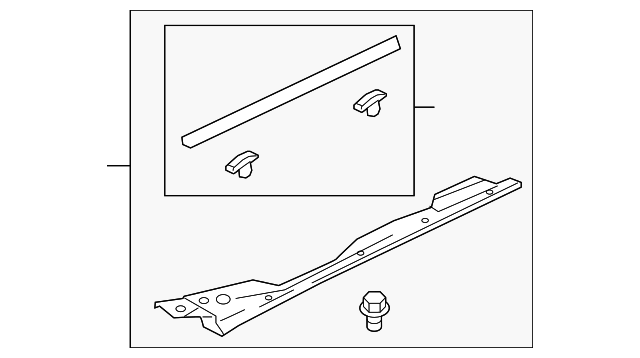 74157-TVA-A00 - Garnish Assembly L Front Fender - 2018-2020 Honda ...