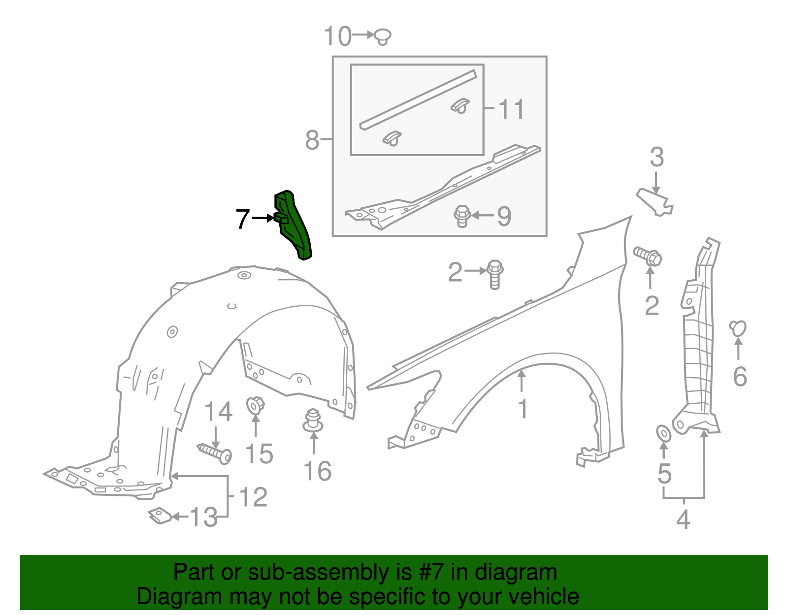 74310-TVA-A01 - 2018-2022 Honda Accord - Partition Assembly Front ...