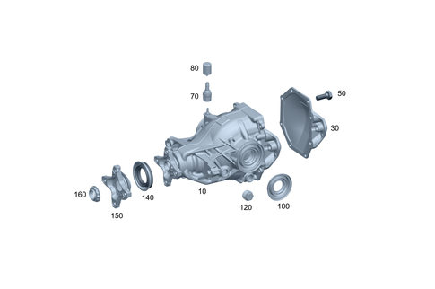Rear Axle Differential for 2024 Mercedes-Benz GLC300 | Mercedes-Benz ...