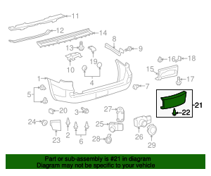 52169-60909 - Jack Plug Cover 2008-2011 Lexus LX570 | AutoNationParts.com