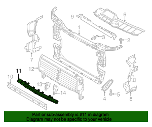 80A-121-345-AE - Center Seal 2018-2020 Audi Q5 | Audi OEM Parts