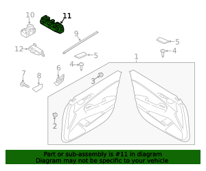 93571-G9120-VCA - High-Quality Window Switch for 2019-2021 Genesis G70 ...