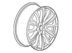 2017-2019 Cadillac XT5 Wheel 22996317 | GMPartsDirect.com