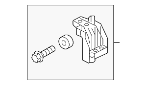 21820-3V100 - Front Mount Bracket 2012-2015 Kia Optima | Kia.Parts Store