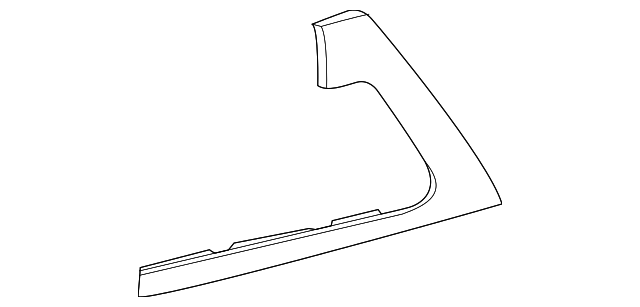 2016-2019 Toyota Land Cruiser Door Panel Handle Cover (Right) 74612 ...